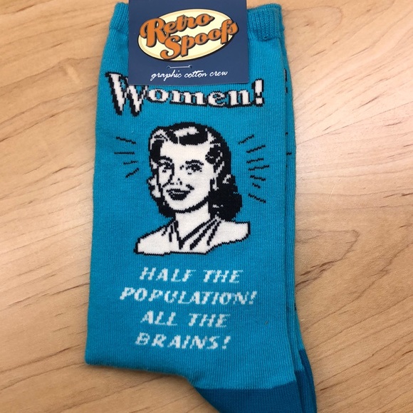 Socksmith | Accessories | Nwt Socksmith Retro Spoofs Graphic Cotton ...